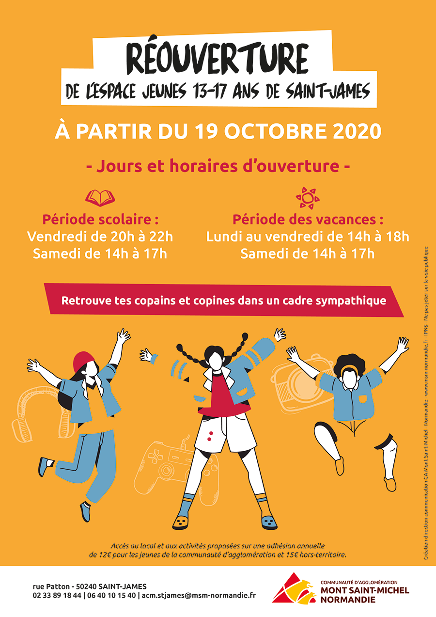 Espace jeunes (13-17 ans) de Saint-James